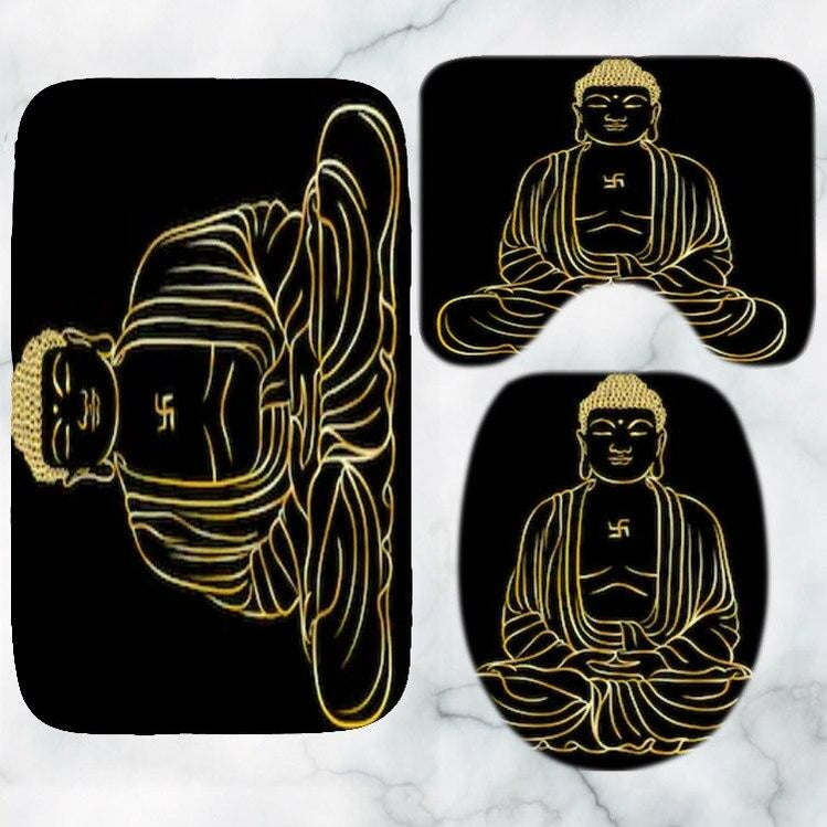 Tapis bouddha croix bouddhiste — Univers Bouddha